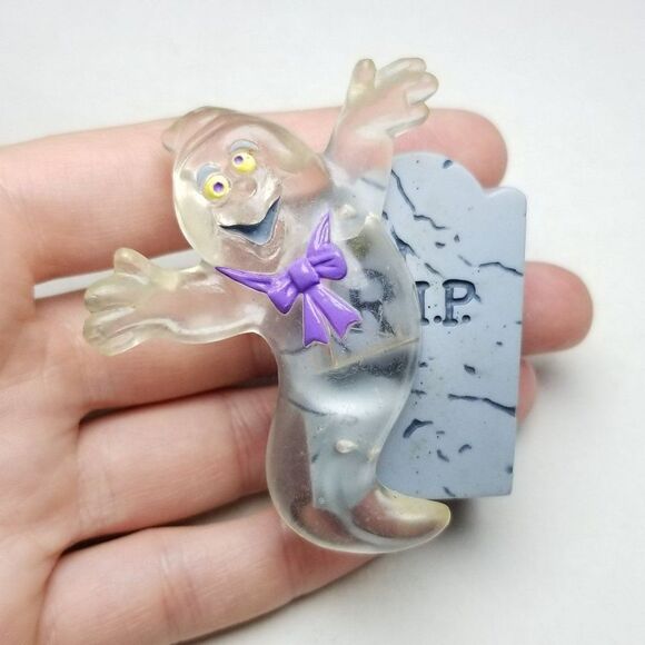 Hallmark | Jewelry | Vintage Hallmarkghost In A Graveyard Halloween ...
